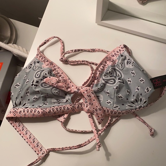 Swim | Bandana Design Bikini Top | Poshmark